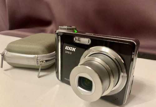 Фотоаппарат BBK DP810 8Mp, серебро на черном
