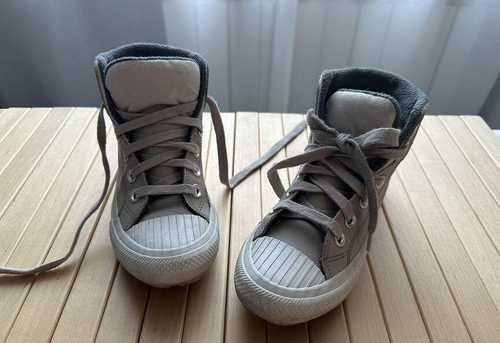 Кеды (ботинки ) Converse утепленные