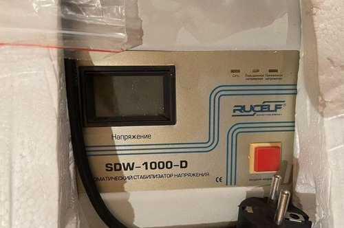 Стабилизатор напряжения sdw 1000 d ruself