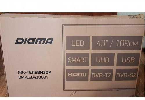 Телевизор digma DM-LED43UQ31