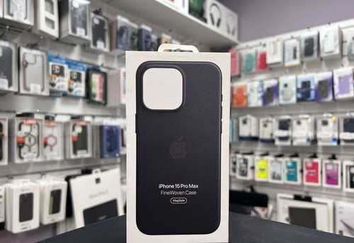 Apple iPhone 15 Pro Max FineWoven Case Black