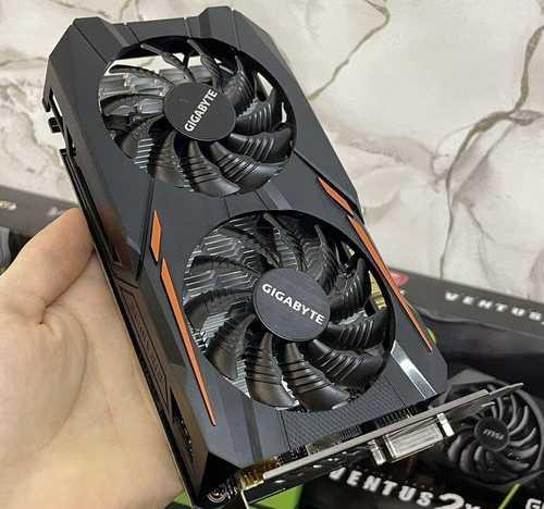 Gigabyte GTX 1050 Ti 4gb Видеокарта