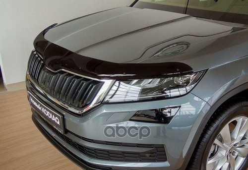 Дефлектор капота Skoda Kodiaq, 2016, темный NL