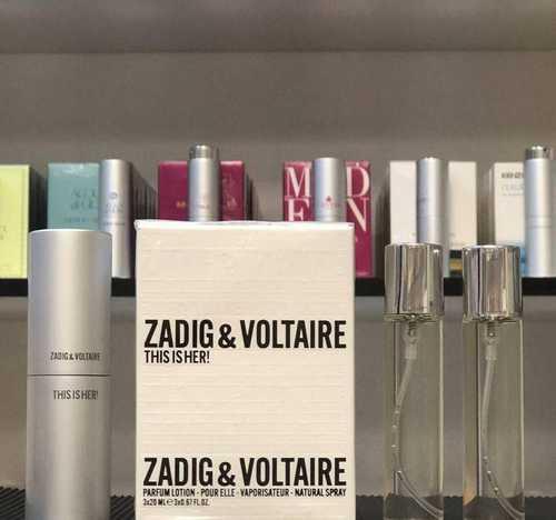 Парфюм Zadig & Voltaire this is her 60мл Задиг