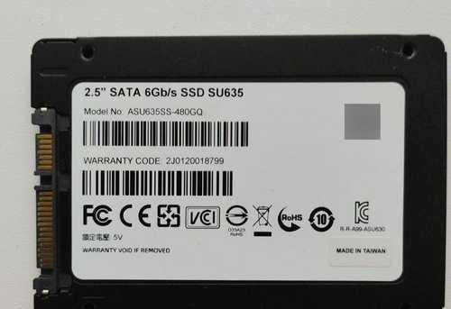 SATA накопитель ssd adata su635 480гб