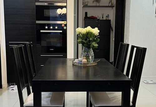 Кухонный стол и стулья IKEA