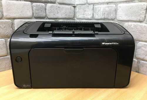 Чёрный лазерный принтер HP LaserJet P1102w. WiFi
