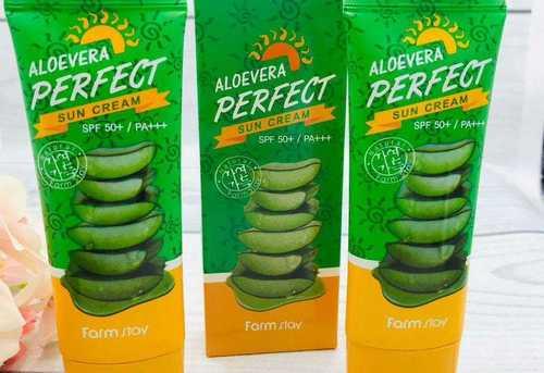 FarmStay Aloe Vera Sun Cream SPF 50+