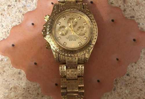 Золотые мужские часы Rolex