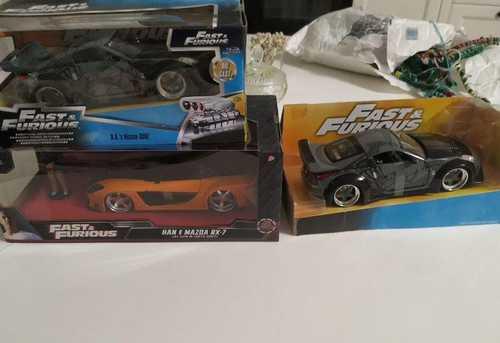 Jada Fast& Furious 1:24 комплект
