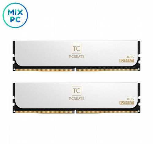 Оперативная память DDR5 32GB (2x16GB) 6000MHz Team Group T-Create Expert White