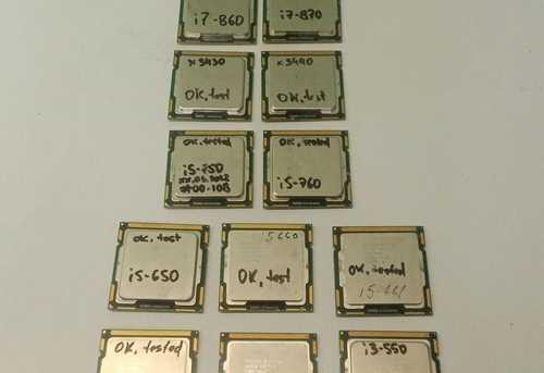 Процессор Lga 1156 LGA1156 i7 i5 i3 Dual Core