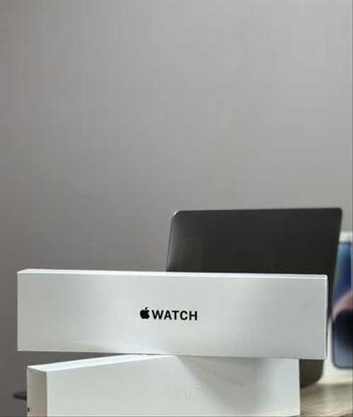 Часы apple watch se 44mm silver новые