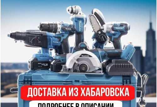 6 в 1 Набор аккумуляторного инструмента Makita