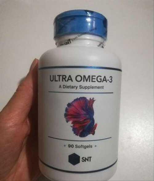 Ultra Omega-3 snt 90 штук