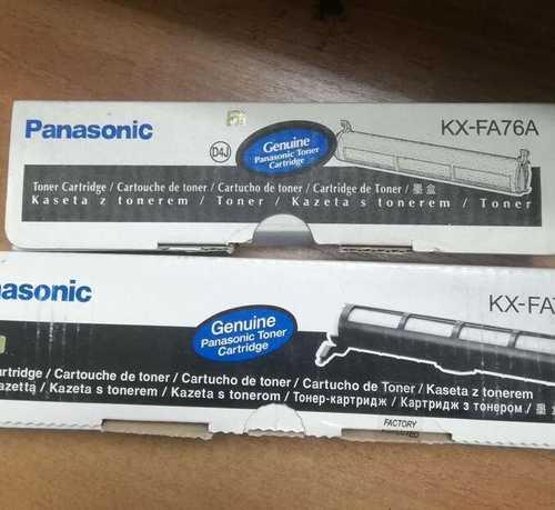 Тонер картридж Panasonic KX-FA76A и KX-FAT88A