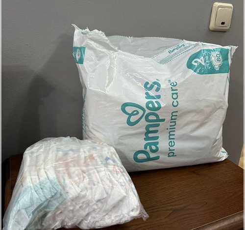 Подгузники Pampers premium care 2