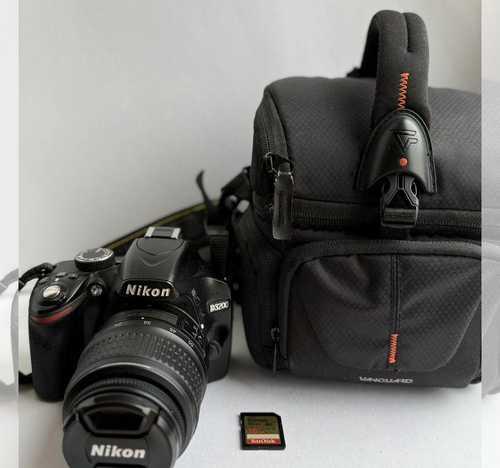 Nikon d3200 kit 18-55mm пробег 29494к