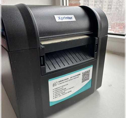 Термопринтер Xprinter 370b для печати этикеток