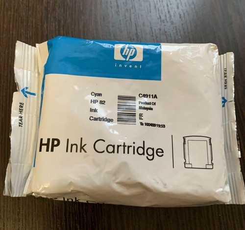 Картридж струйный hp cyan