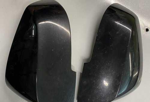Накладки зеркал заднего вида черные BMW f30