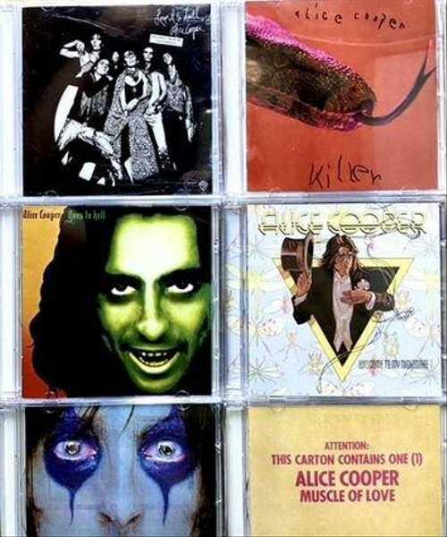 Сд Alice Cooper музыкальные cd диски