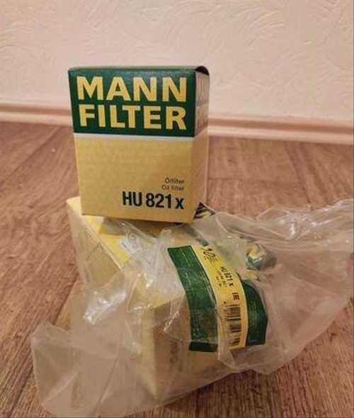 Фильтр масляный Hu821x (W166)