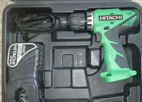 Шуруповерт Hitachi 12v новый