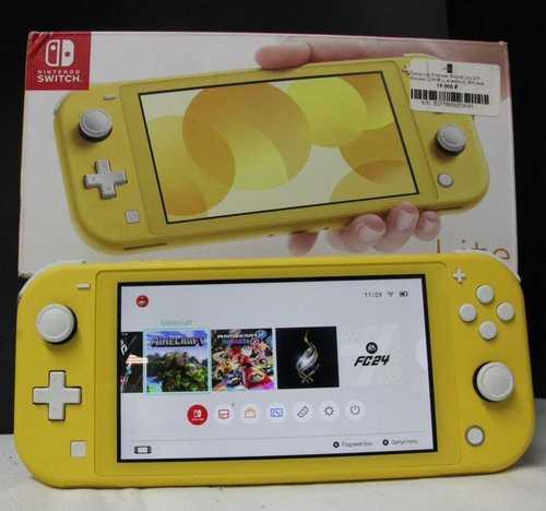 Nintendo Switch Lite Желтый 128гб Прошит