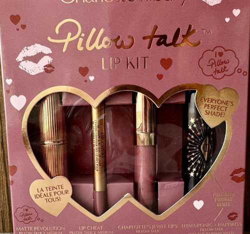 Charlotte Tilbury Pillow talk Lip набор для губ