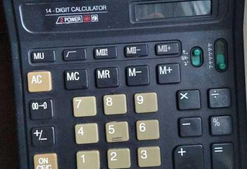 Калькулятор Ситизен SDS411. 14 разрядный