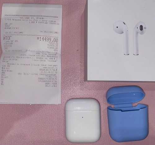 Беспроводные наушники apple airpods 2