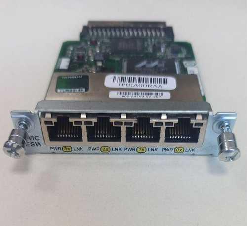 Модуль Cisco hwic-4ESW