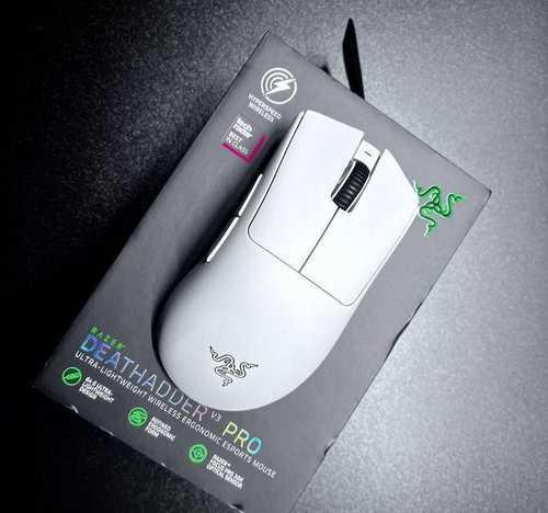 Игровая беспроводная мышь Razer Deathadder v3 Pro