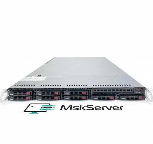 Сервер Supermicro 1028R 2x E5-2687Wv3 16Gb