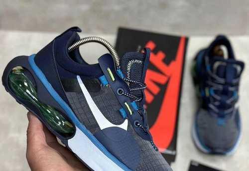 Кроссовки мужские Nike Air Max темно синие летние