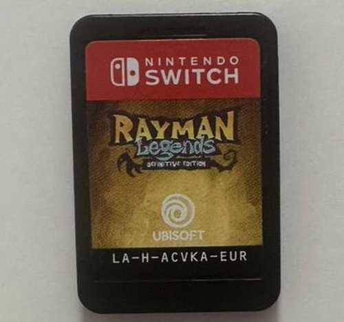 Rayman legends nintendo switch картридж