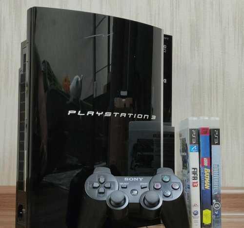 Sony PS3 Fat 160 gb прошитая Cobra