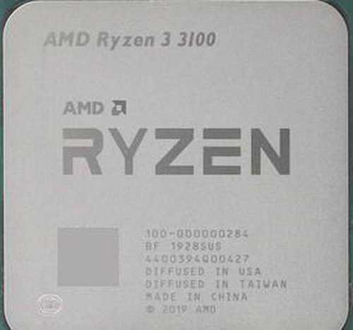 Amd ryzen 3 3100