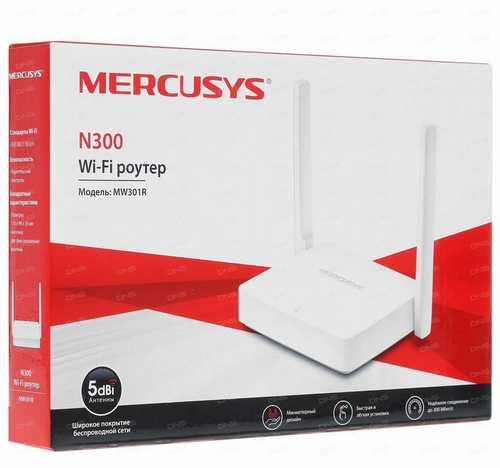 Wi-Fi роутер Mercusys MW301R