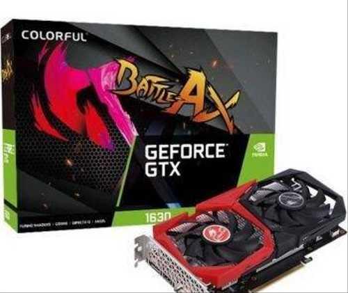 Colorful GeForce GTX 1630 NB 4GD6-V новая с гарант