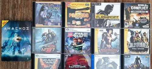 Компьютерные игры на CD DVD дисках