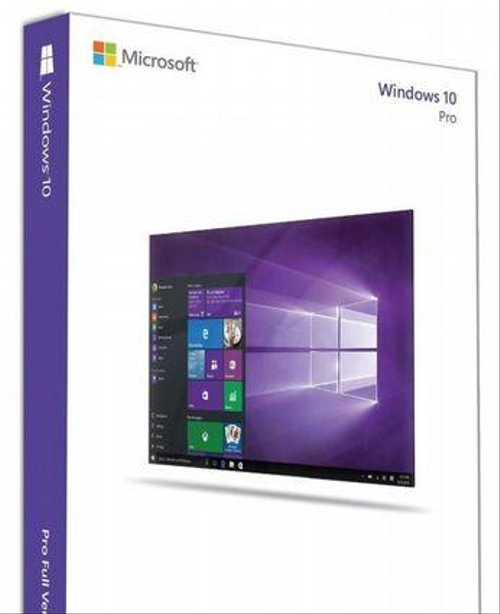 Microsoft Windows 10 Professional 32-bit/64-bit ко