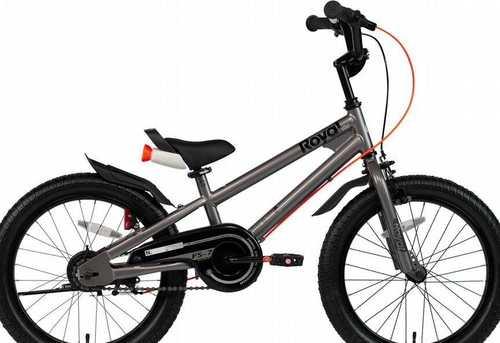 Велосипед Royal Baby Freestyle 18 серый Ros235