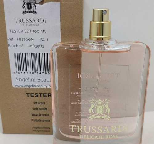 Trussardi delicate rose tester EDT 100 ml