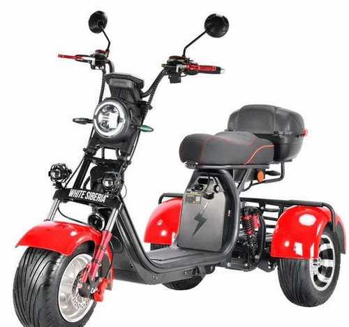 Электроскутер Citycoco WS-PRO  trike 3000w 21ah