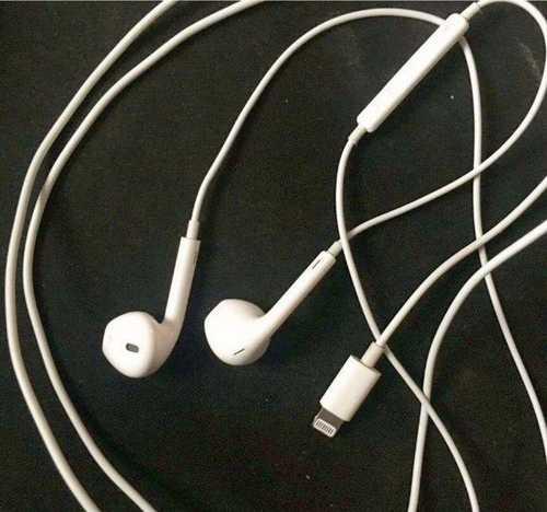 Наушники apple earpods lightning