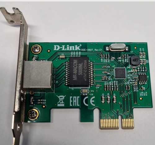 Низкопрофильная сетевая карта D-Link Dge-560T