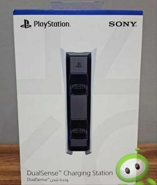 Док-станция для зарядки 2-х геймпадов PS5 DualSens