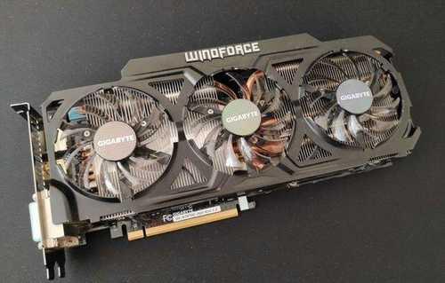 Видеокарта GTX 780ti Gigabyte Windforce 3gb